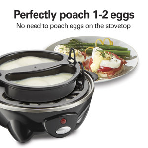 Hamilton Beach® 3-in-1 Egg Cooker with 14 Egg Capacity for Hard-Boiled ...