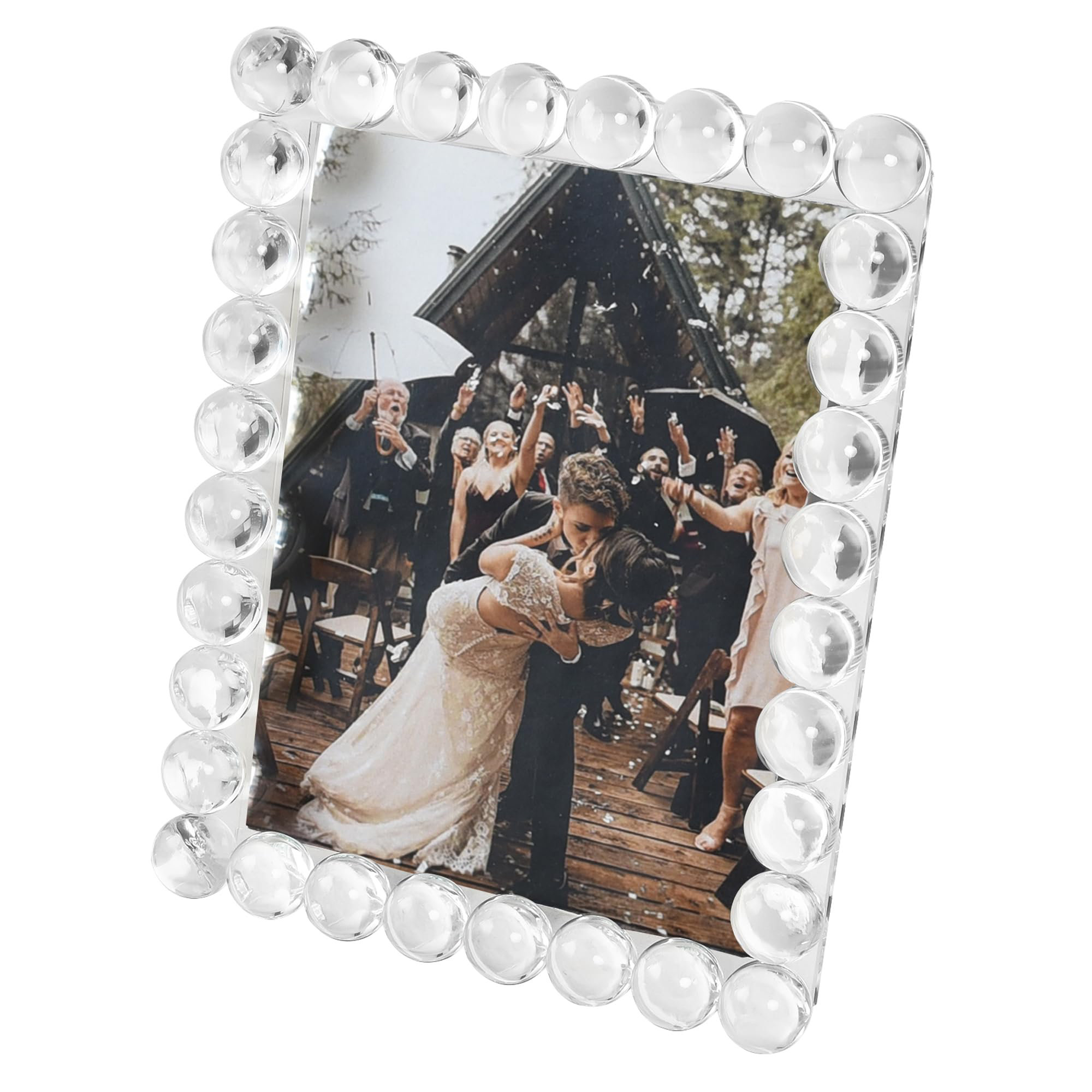 COAHAHA Elegant 8X10 Crystal Picture Frame - Modern Design For Stylish ...