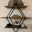 Mercury Row® Midland 3 Piece Diamond Tiered Shelf & Reviews | Wayfair