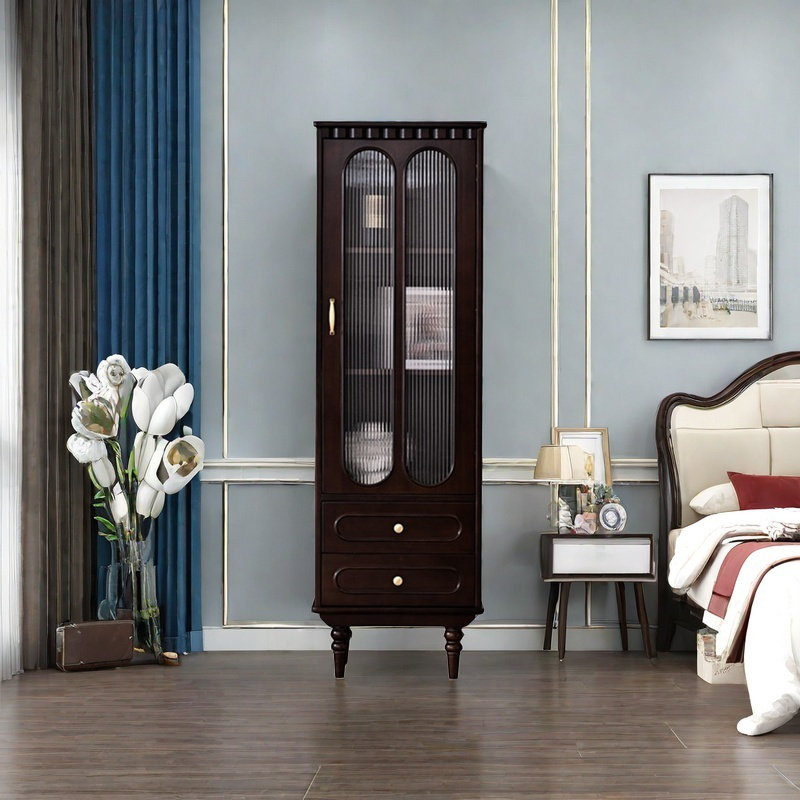 Parttlion French style solid wood bookcase locker | Wayfair