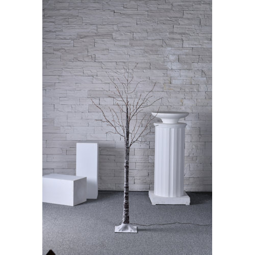 Primrue 5'' Faux Birch Tree in Freestanding | Wayfair