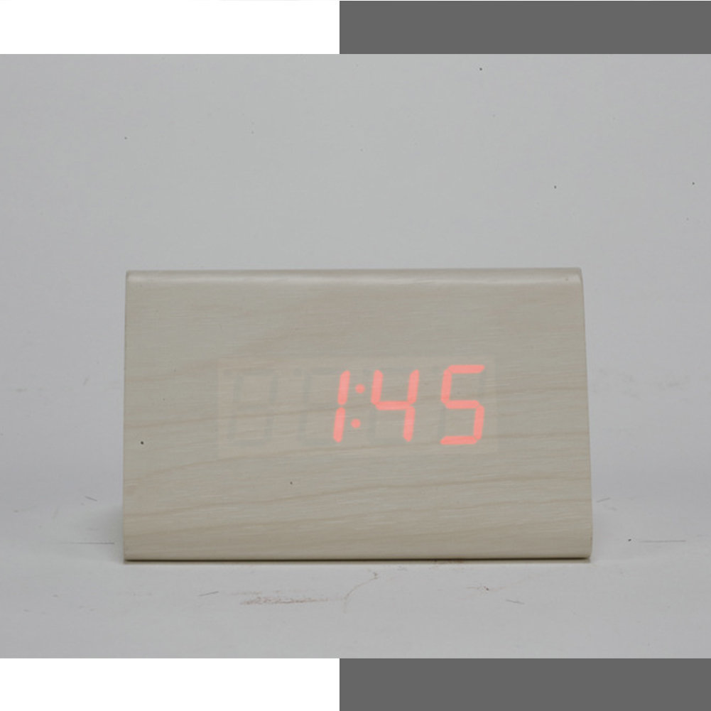 Latitude Run® Desktop Decor Sound Control USB Rechargeable LED Digital ...