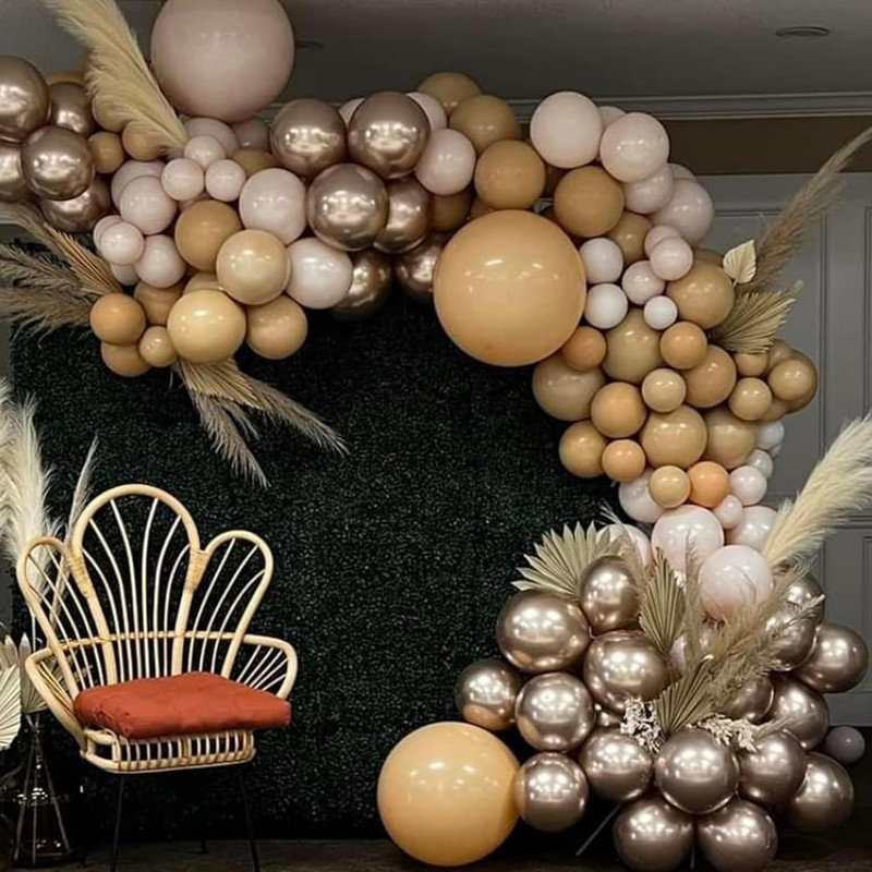 The Party Aisle™ White Sand Balloons Set, 60 Packs 12 Inch Double ...