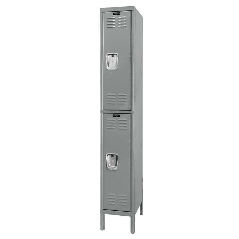 Hallowell Premium Metal 2 - Tier School Locker & Reviews | Wayfair