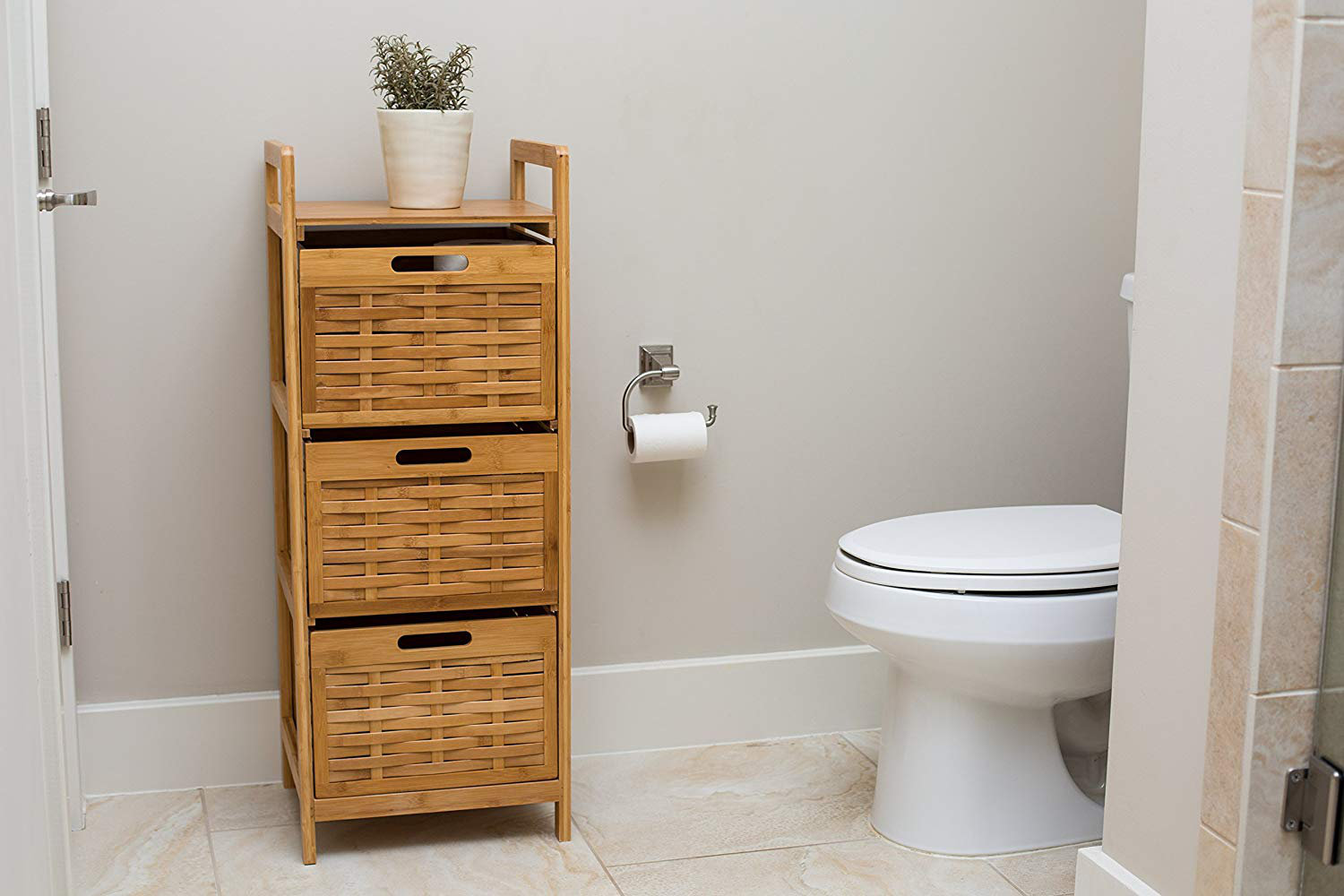 BirdRock Home Tower 3 Drawer Storage Chest & Reviews | Wayfair