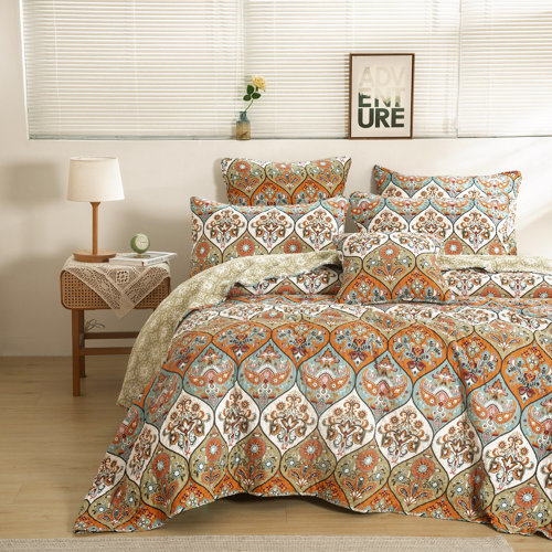DaDa Bedding Bohemian Quilt Set & Reviews | Wayfair