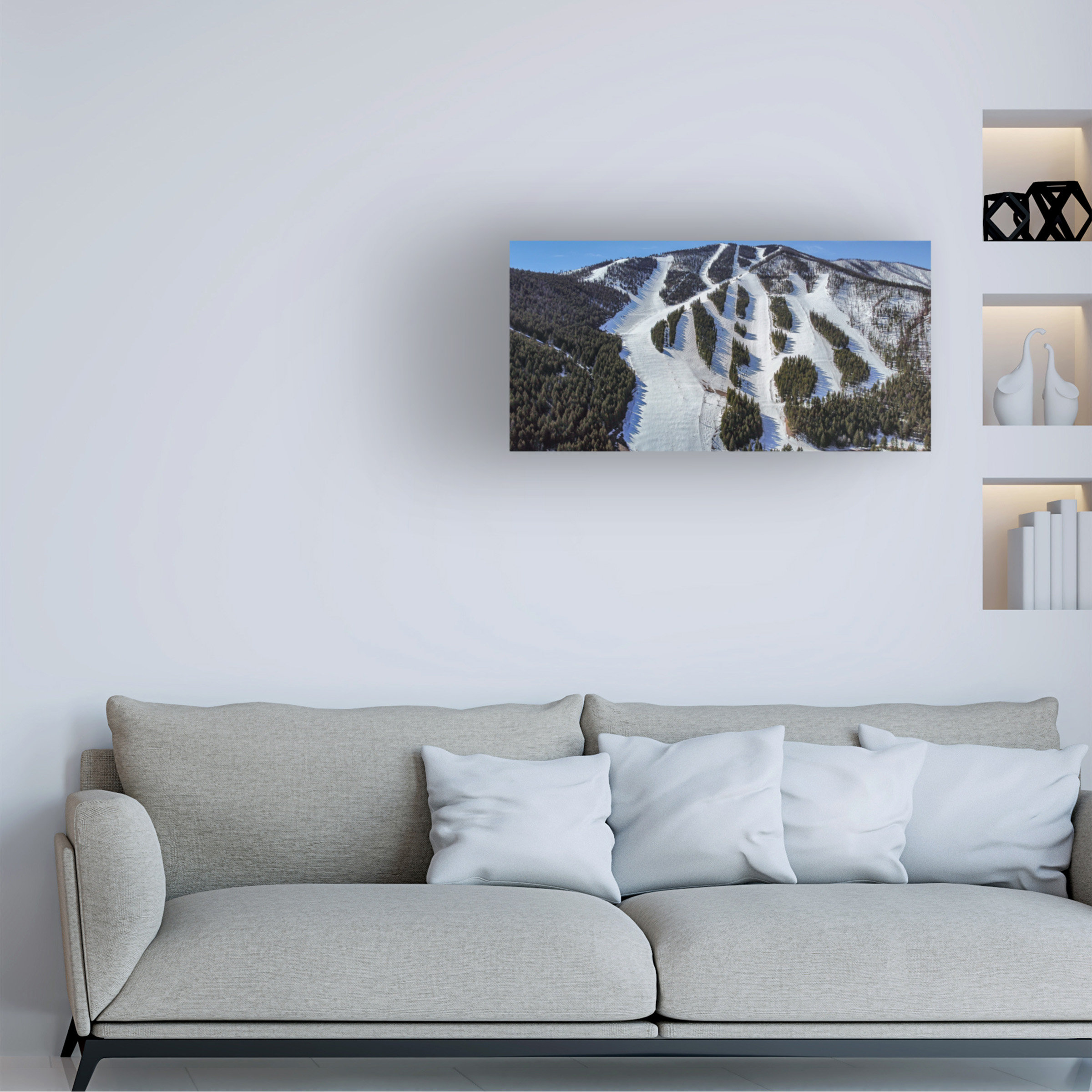 Union Rustic Wrapped Canvas Wall Art - Jeff Poe Photography 'Mountain ...