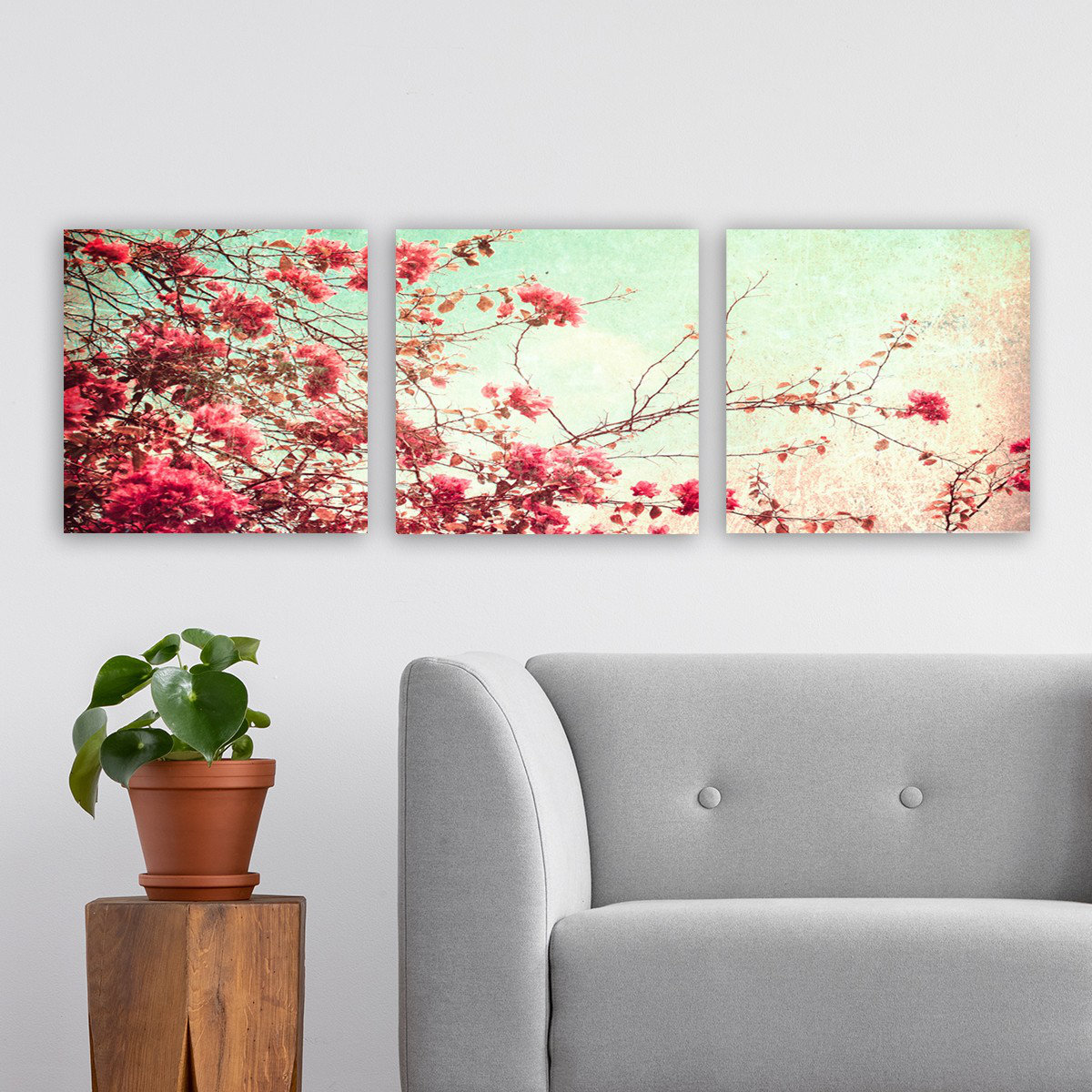 East Urban Home 3 Piece Wrapped Canvas Panoramic Painting Set | Wayfair
