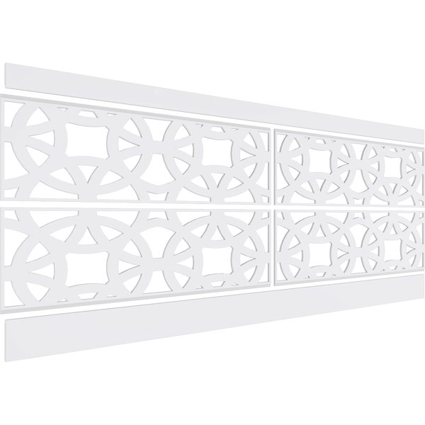 PCI Enterprises 36'' H x 94.5'' W x 0.625'' D Expanded Cellular PVC ...