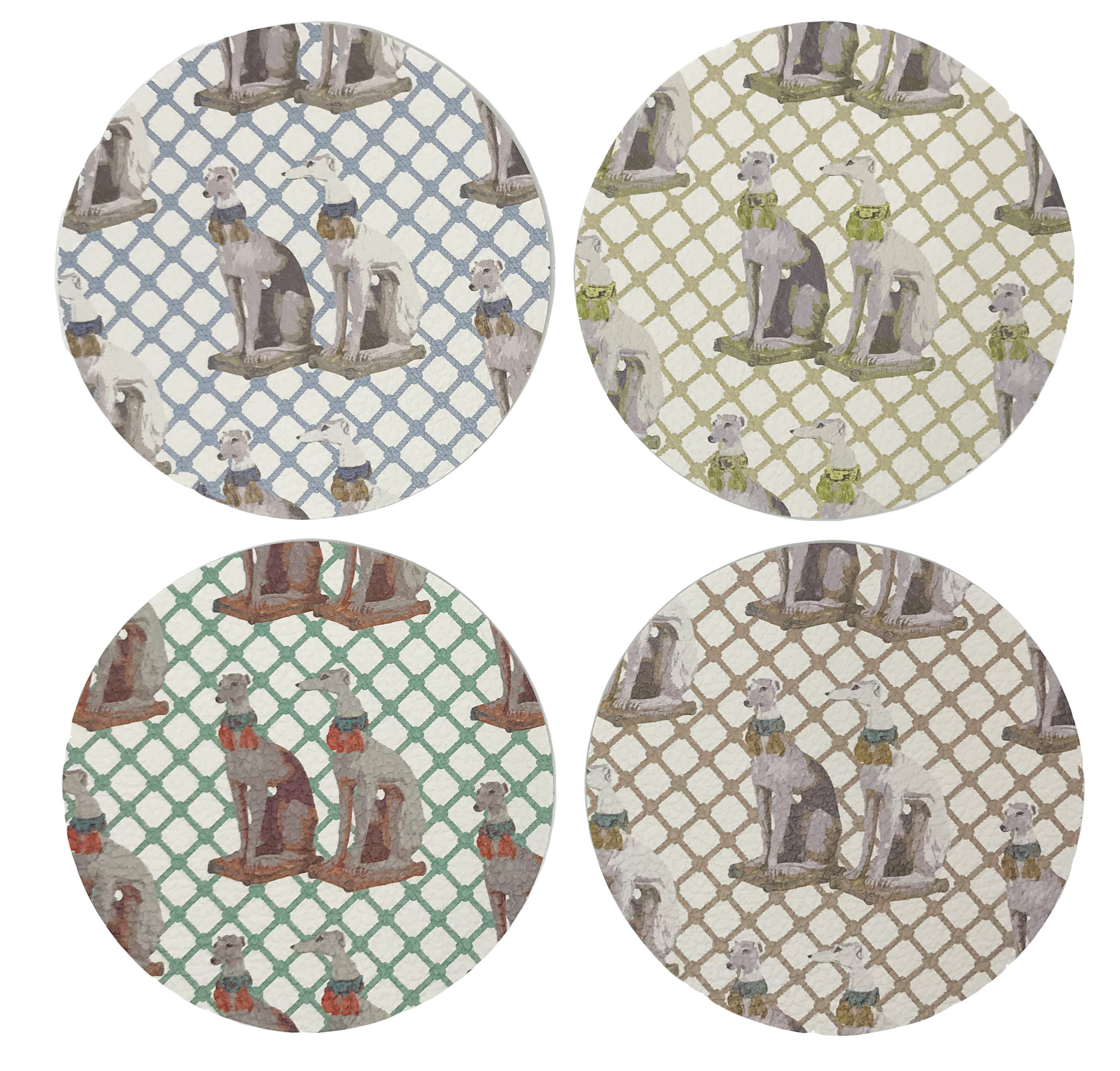 Nicolette Mayer Regal Greyhound Coaster | Perigold