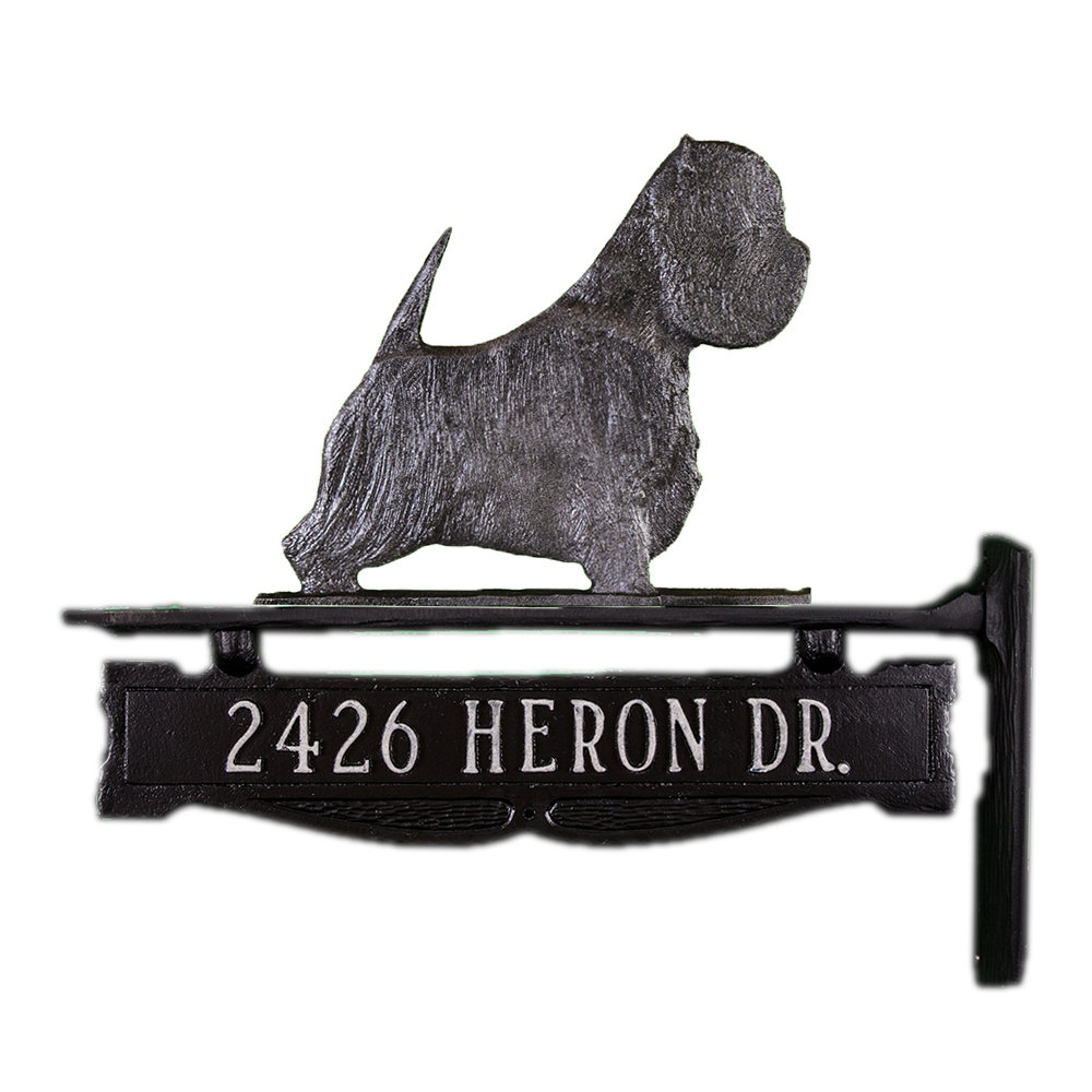 Montague Metal Products Inc. 1-Line Address Post | Perigold