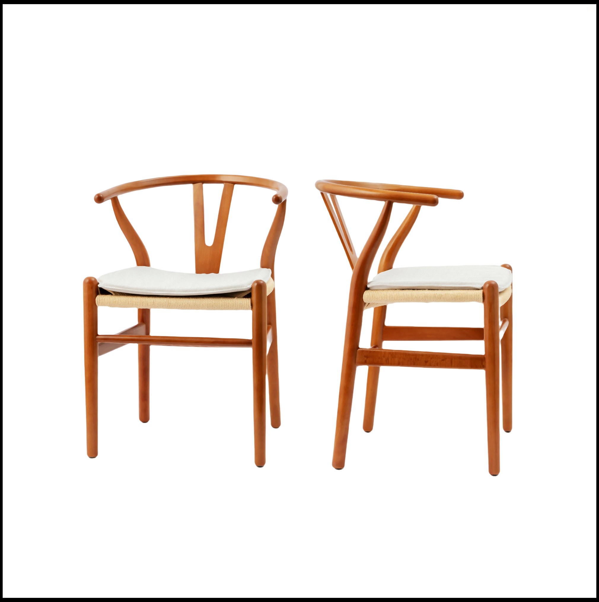 George Oliver Wishbone Chairs For Dining Room | Wayfair