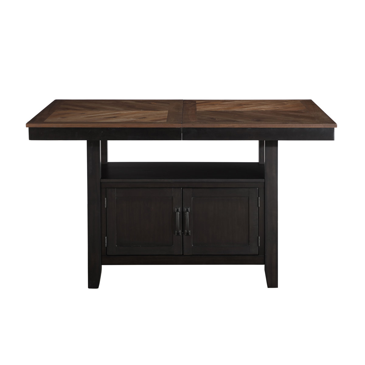 Millwood Pines Mendenhall Rectangular 80'' Storage Counter Table ...