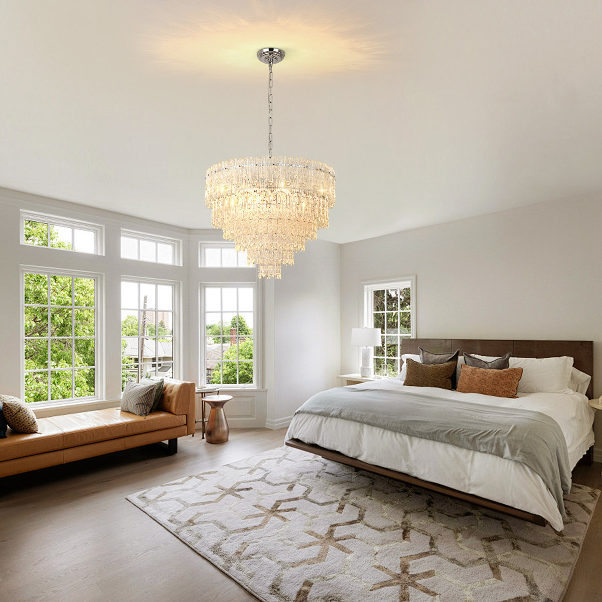Mercer41 Neco Square / Rectangle Chandelier & Reviews | Wayfair