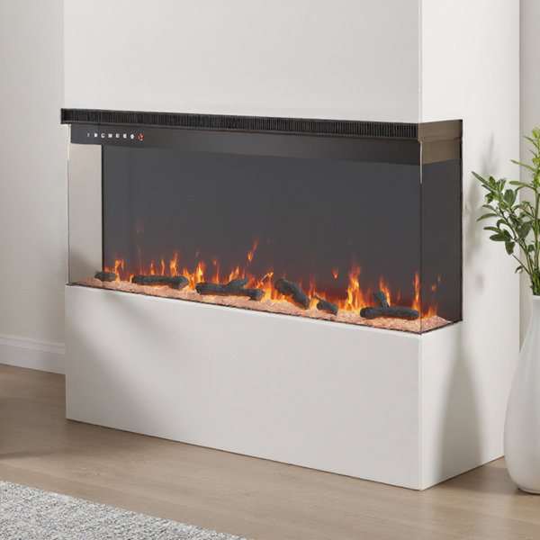 Metro Lane 101.8cm W Electric Fireplace | Wayfair.co.uk