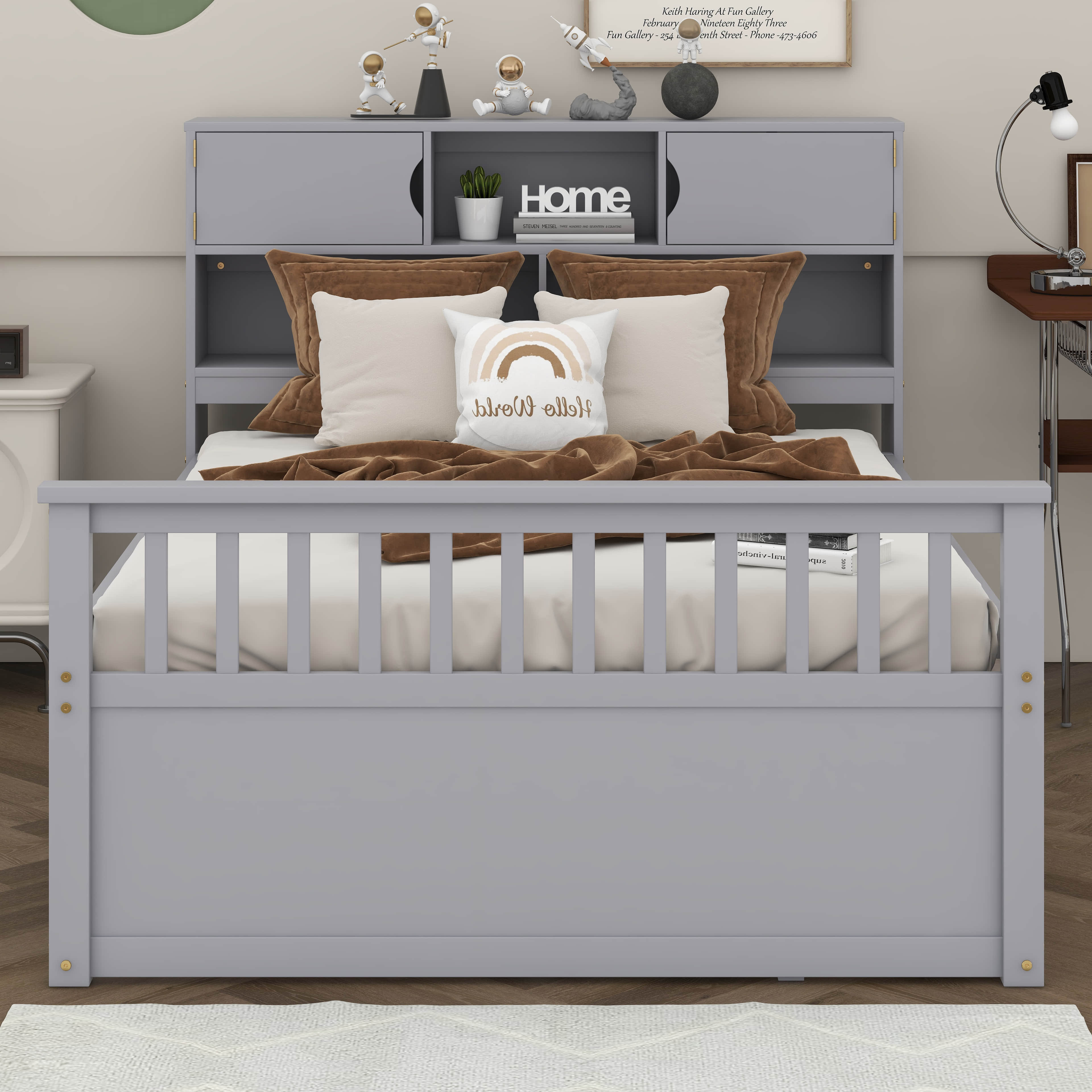 Latitude Run® Full Size Modern Captain Platform Bed Frame With Storage ...