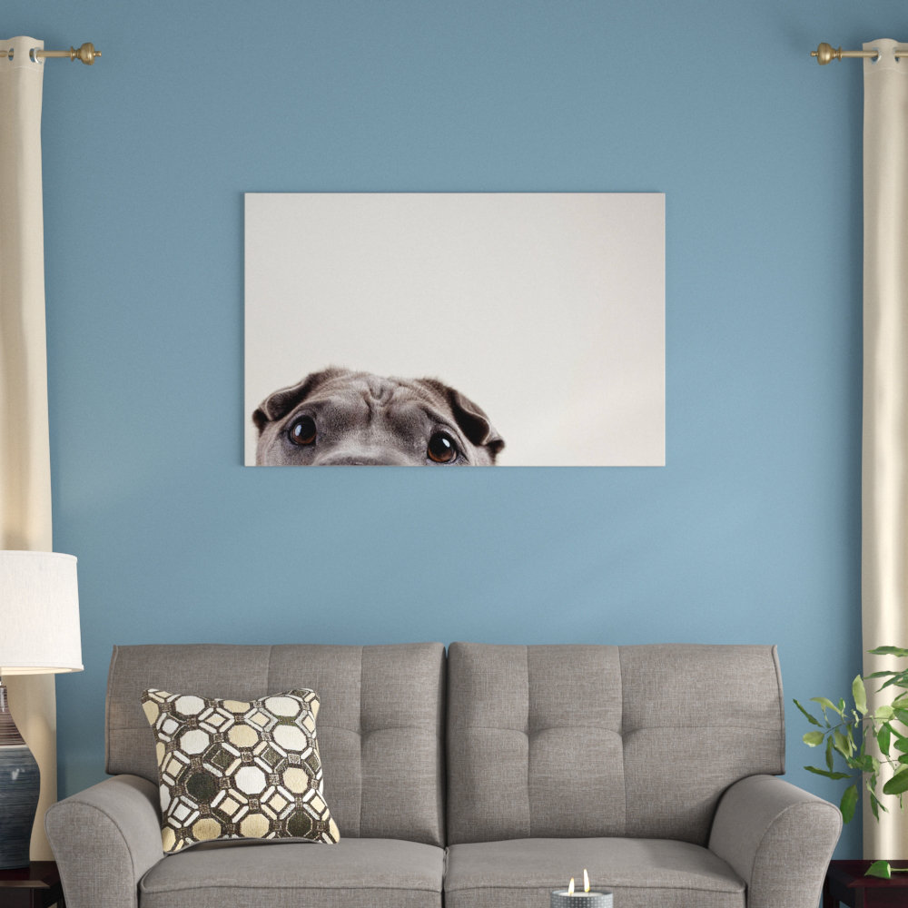 East Urban Home Susan Sabo Pelei’s Eyes - Wrapped Canvas Print | Wayfair