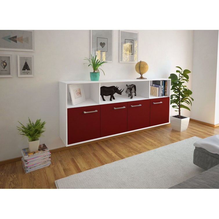 Ebern Designs Natelle sideboard, flying/metal handles, size: 180 x 79 x ...