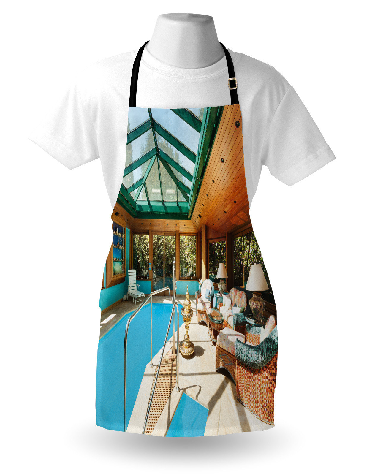 East Urban Home Modern Apron Unisex, Large Indoor Pool, Adult Size ...