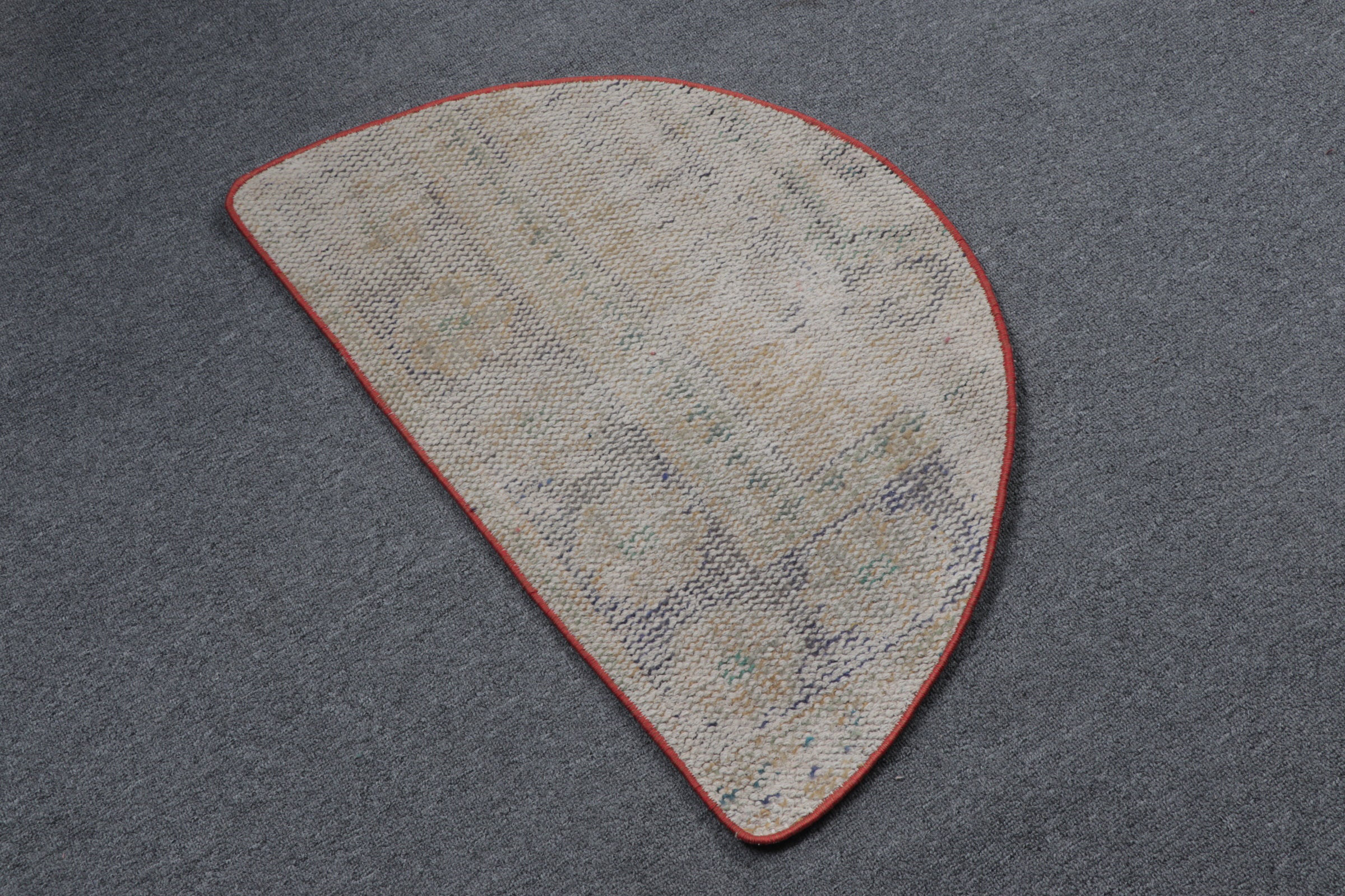 Bungalow Rose Exceptional Half Circle Turkish Rug in Beige for Bohemian ...