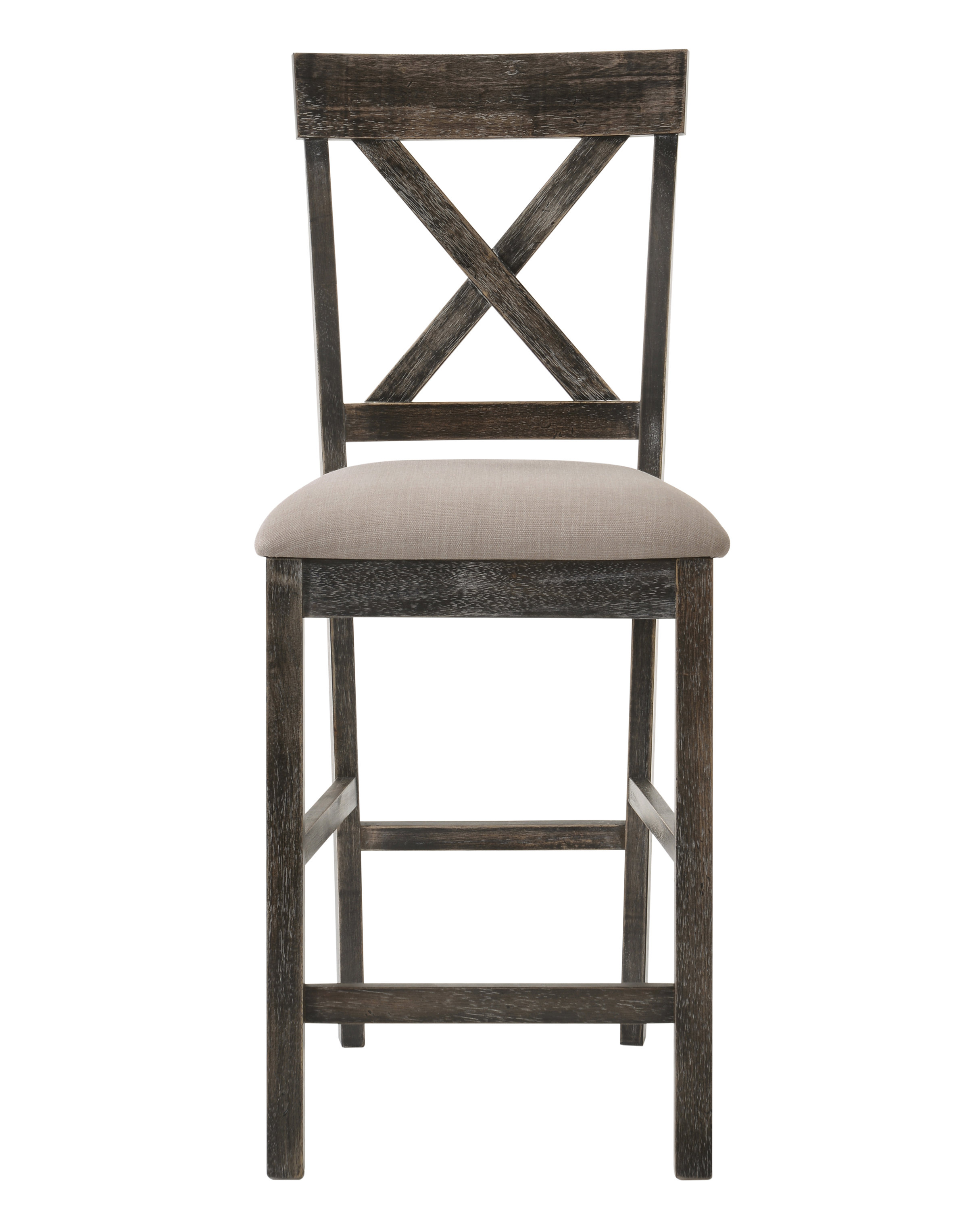 Gracie Oaks Wahnetta Cross Back Counter Stools | Wayfair