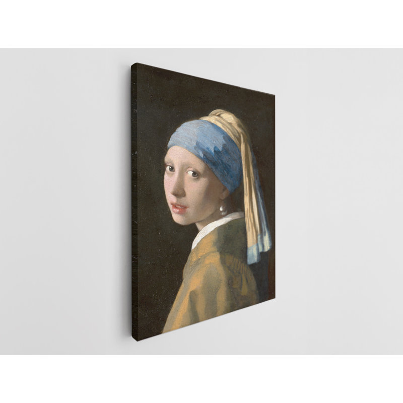 Best of Canvas Johannes Vermeer Girl with A Pearl Earring Canvas Print ...