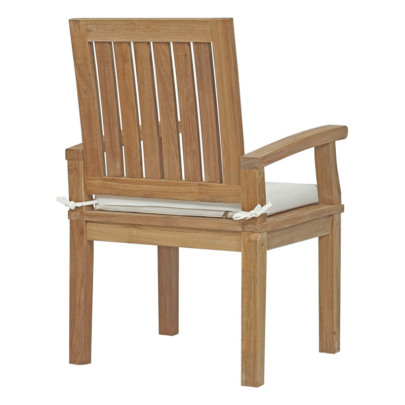 Modway Marina Outdoor Patio Teak Dining Chair & Reviews | Wayfair