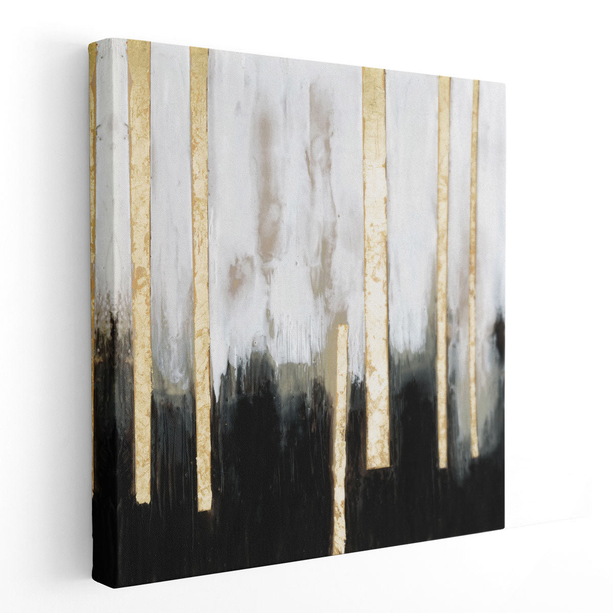 Brayden Studio Gilt Treeline II - Canvas Print Wall Art | Wayfair