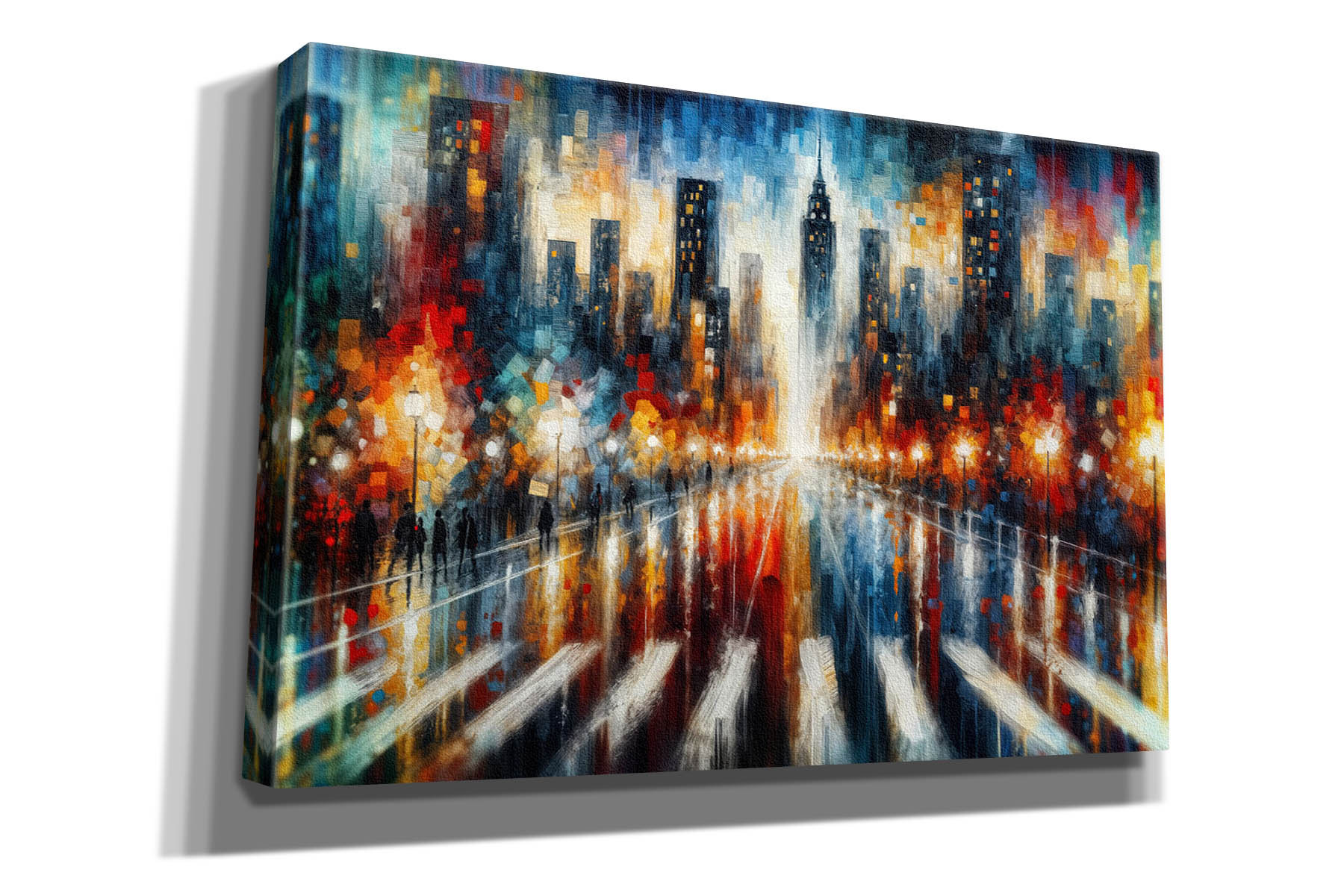 Epic Graffiti 'Urban Abstract 6' by Rey Klimt Canvas Wall Art, 26" x 18 ...