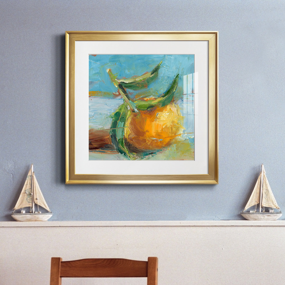 Red Barrel Studio Impressionist Fruit Study III-Premium Framed Print ...