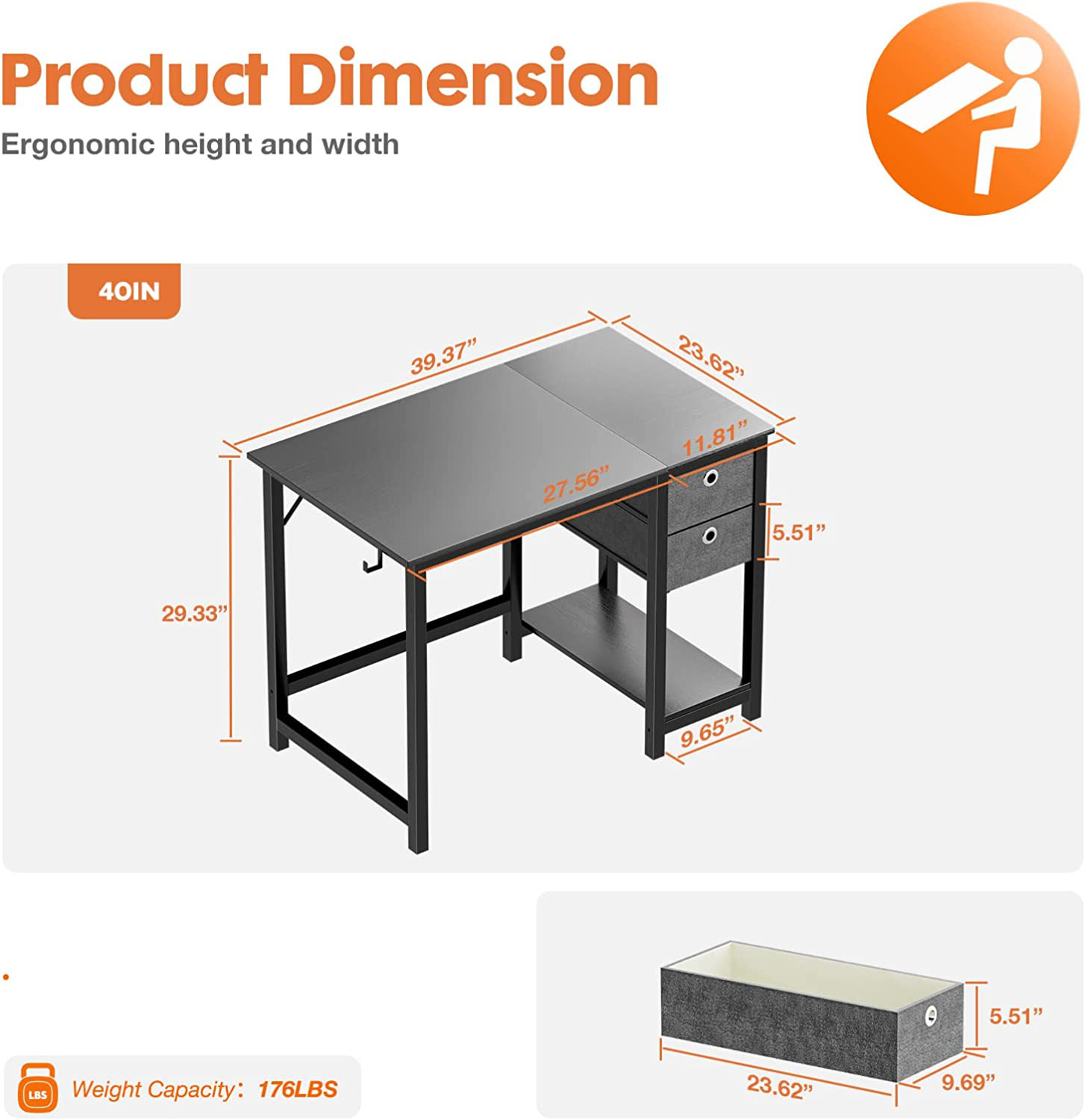 Trent Austin Design® Norrington Writing Desk with 2 Drawers & Reviews ...