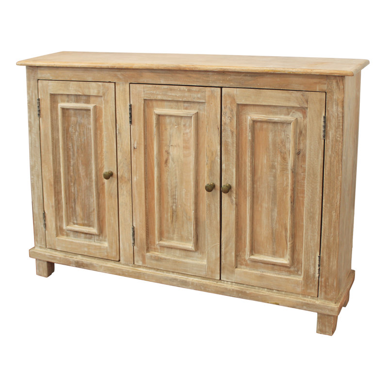 Laurel Foundry Modern Farmhouse® Hakon 51" Wide Solid Wood Sideboard ...