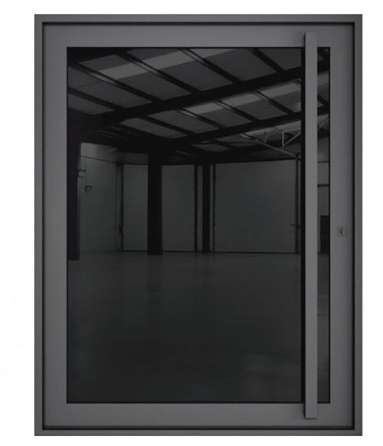 Custom Iron Door Pros Black Opal Pivot Door | Wayfair