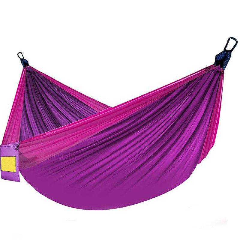 Highland Dunes Double & Single Portable Hammocks with 2 Tree Straps and ...