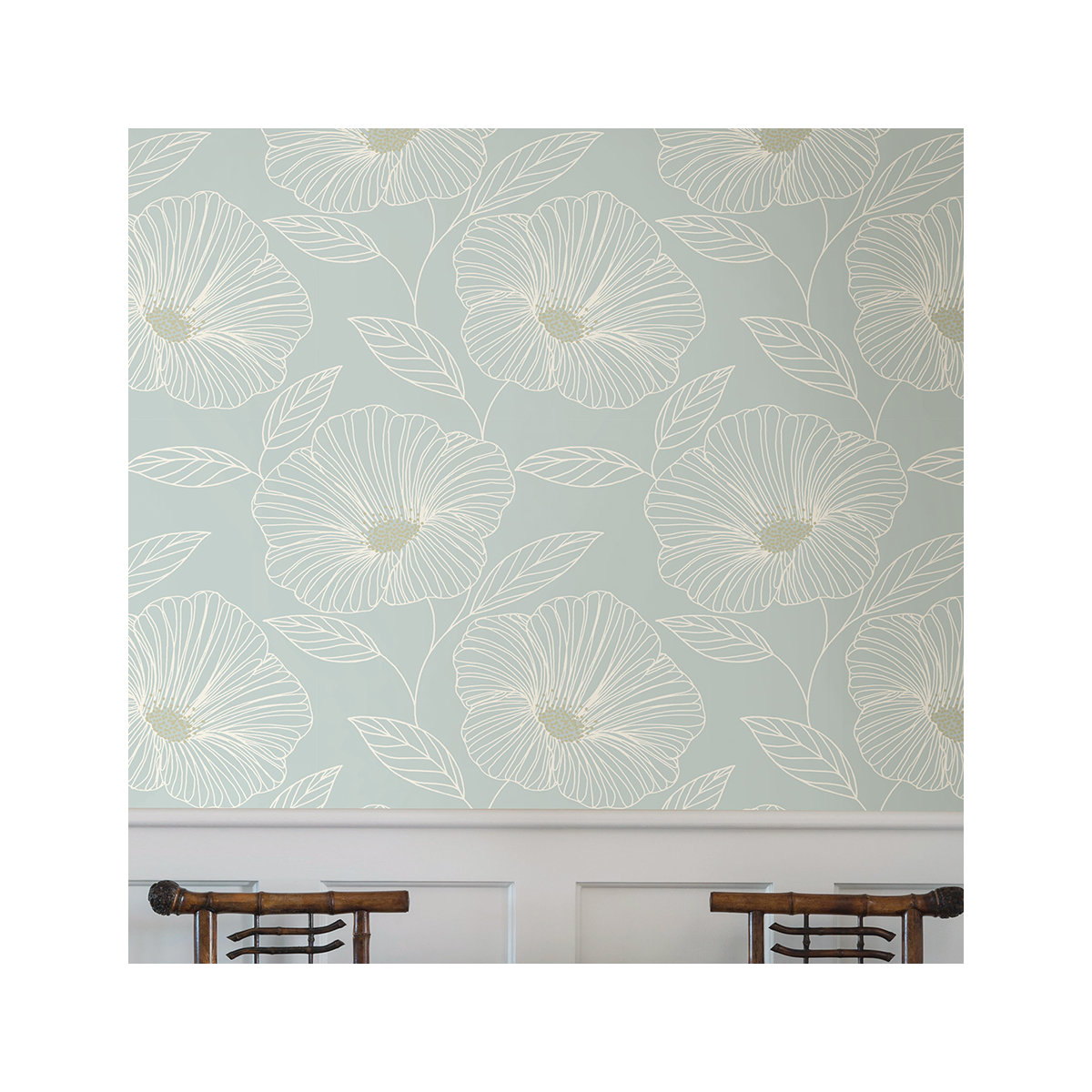 Brewster Home Fashions Mistral Mythic Floral Wallpaper Sample | AllModern