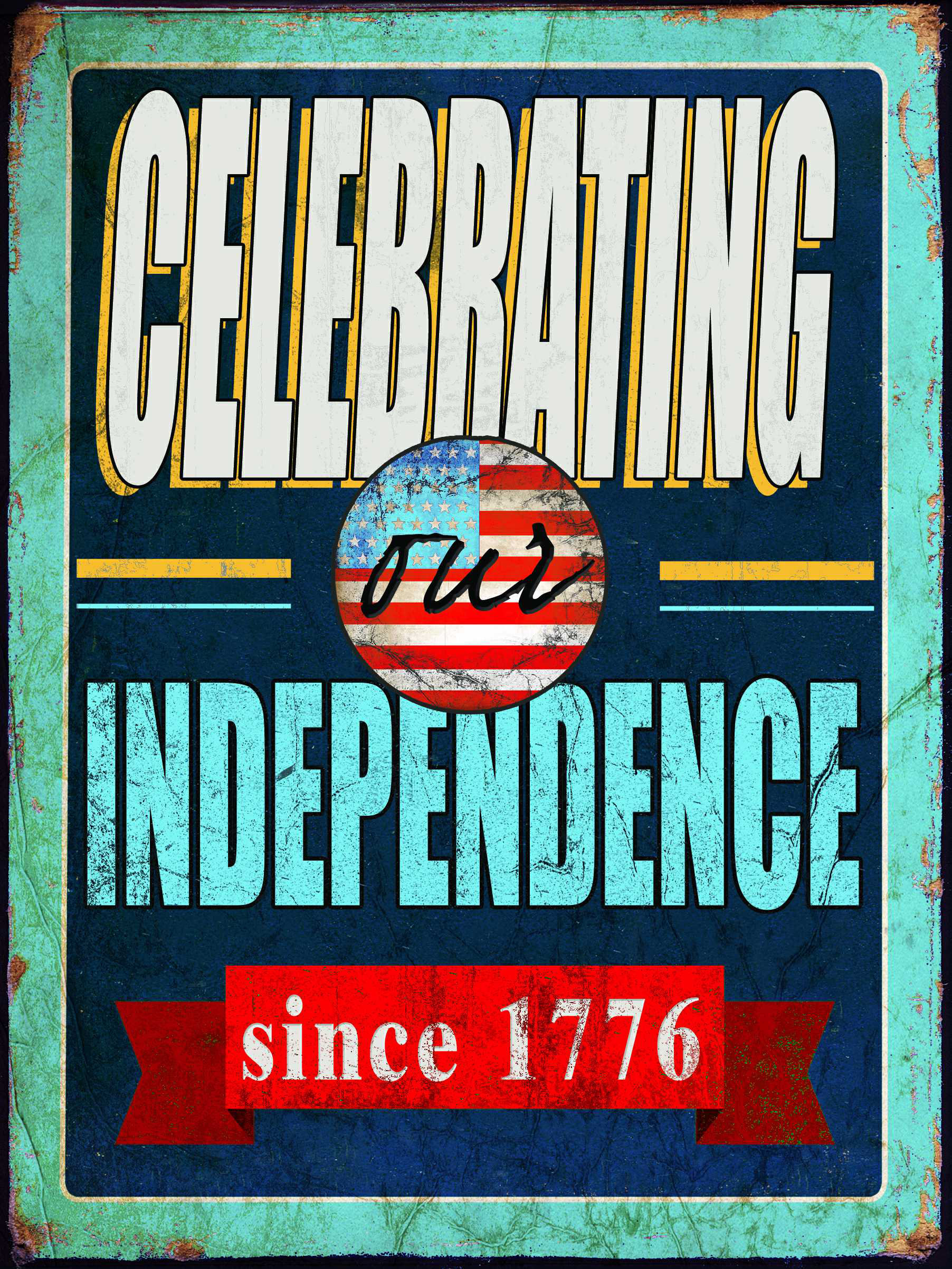 Trinx Independence Since 1776 - Wrapped Canvas Textual Art | Wayfair