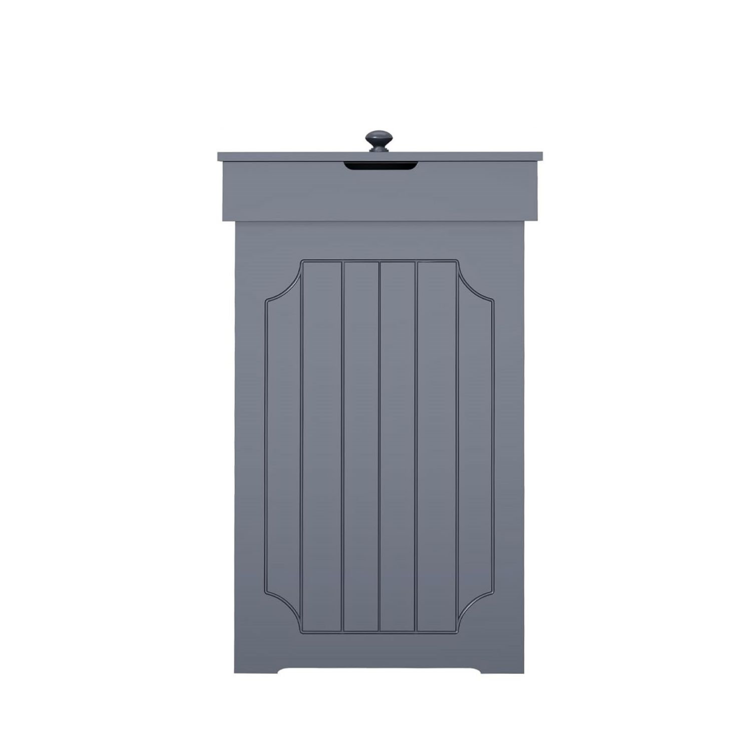 Ameriwood Color Manufactured Wood Manual Lift Trash Can ( 23 Gallons ) | Wayfair