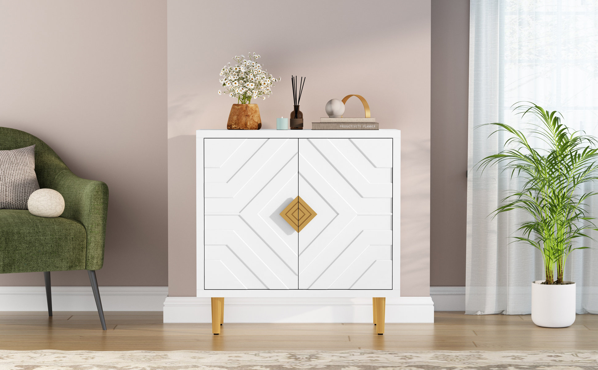 embossed sideboard