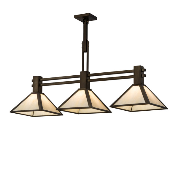 Meyda Lighting Soffe 3 - Light Pool Table Lights Linear Pendant | Wayfair