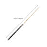 Trinx 350G American White Wood Pool Cue Billiard House Bar Double Part ...