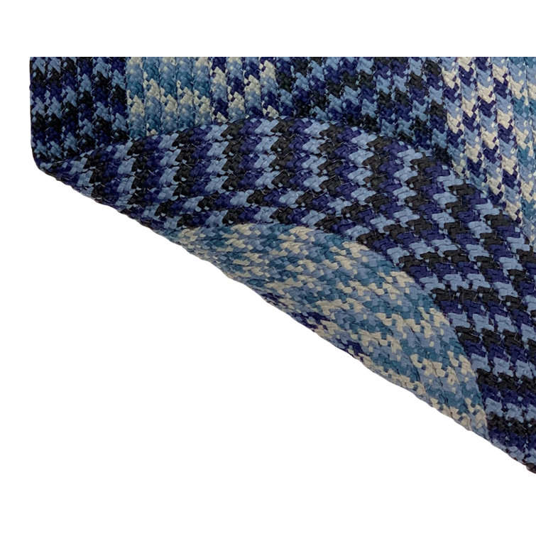 August Grove® Fontenay Braided Hunter Area Rug / Round Rug & Reviews ...