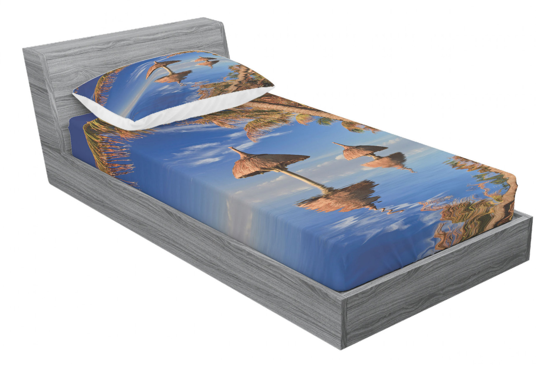 Ambesonne Nature Sheet Set | Wayfair