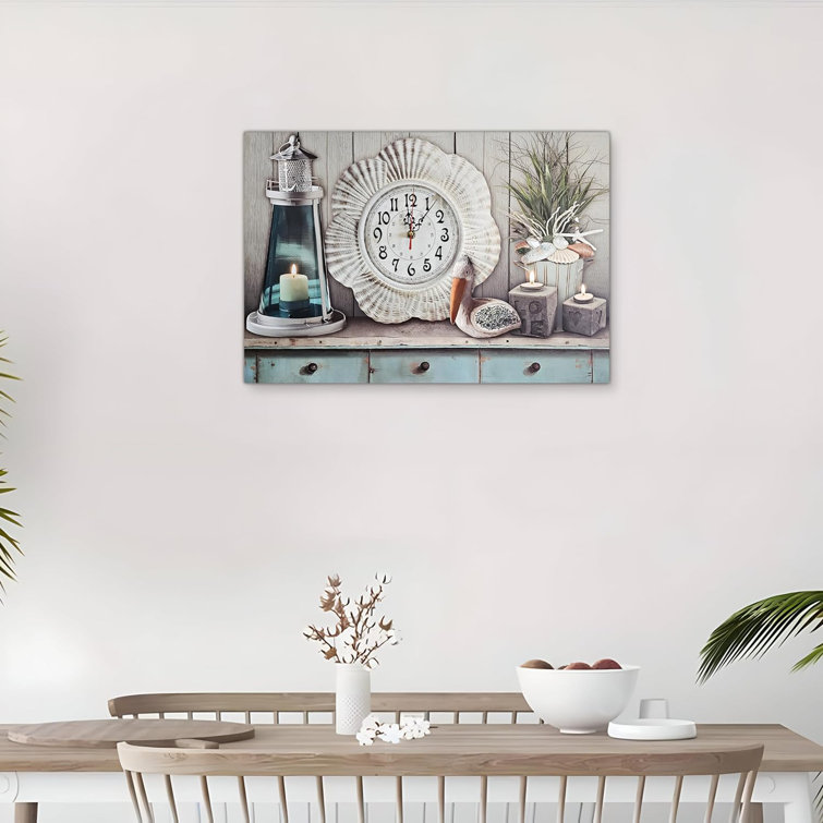 Brambly Cottage Amrane Wall Clock | Wayfair.co.uk