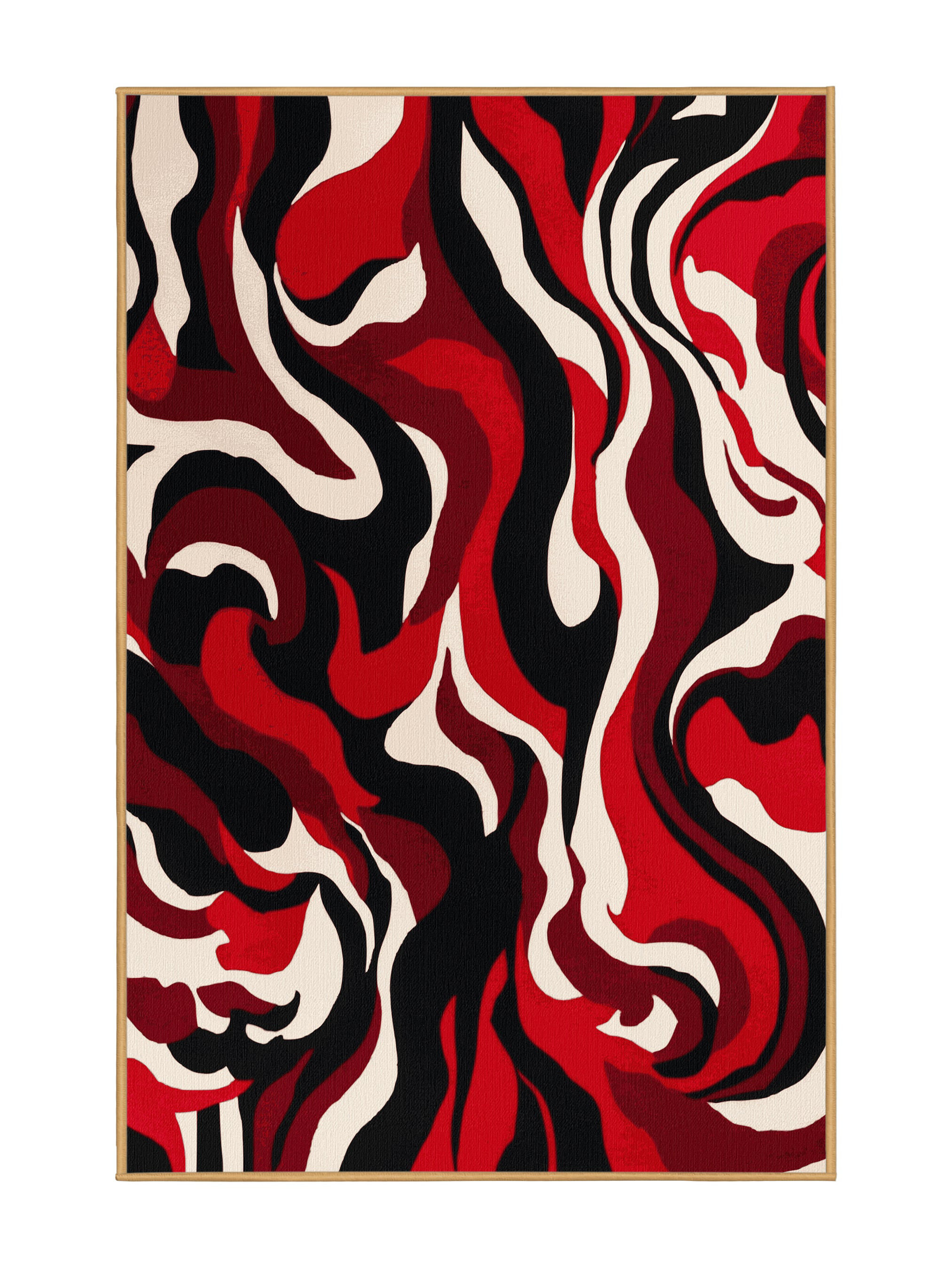 Wrought Studio™ Ruby Drift Rug | Wayfair