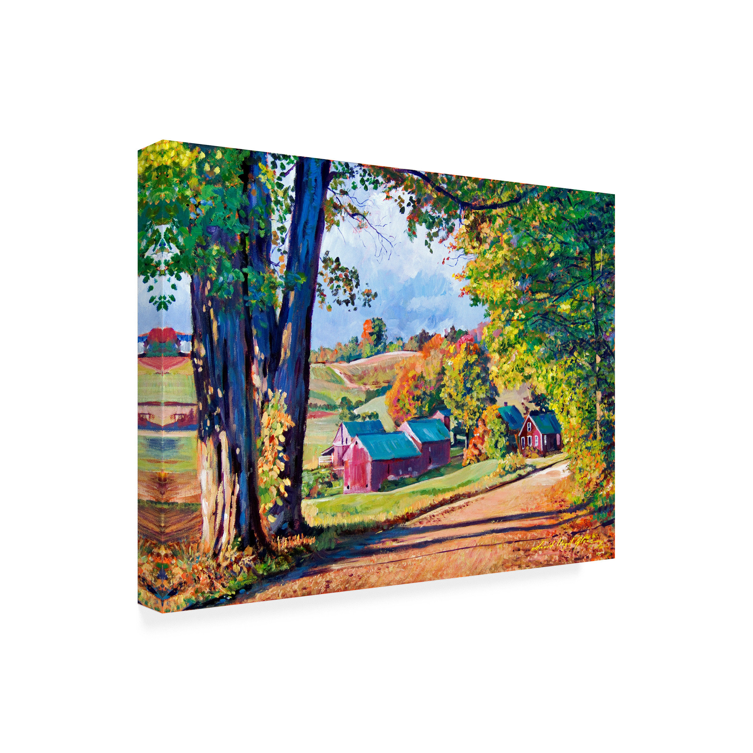Red Barrel Studio® All-Weather Canvas Landscape & Nature Wall Decor ...