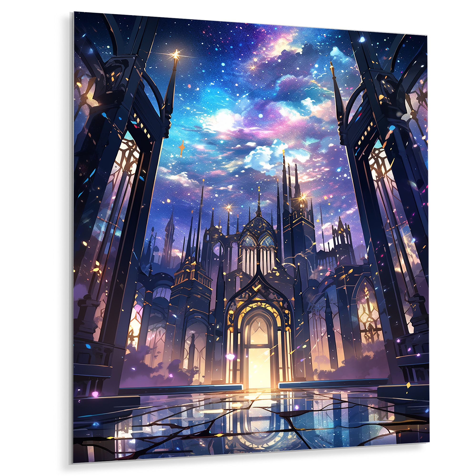 Winston Porter Royal Castle - Castles Metal Wall Art Prints | Wayfair