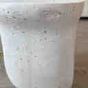 Wrought Studio™ U-Shaped Side Table Concrete Accent Coffee Table ...