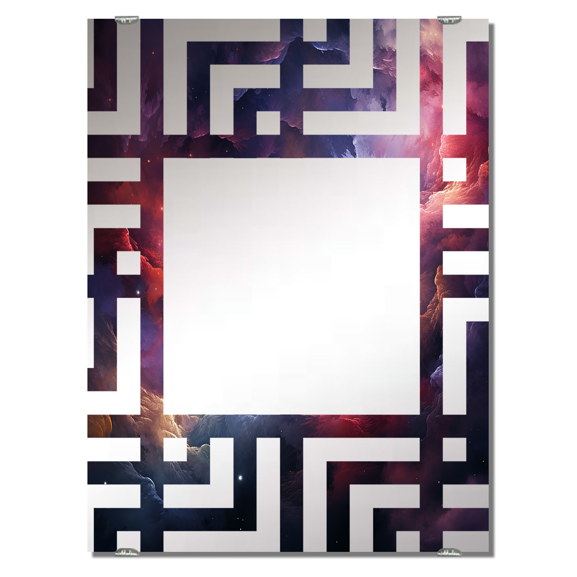 East Urban Home Galaxy Nebula Odyssey II - Galaxies Decorative Wall ...