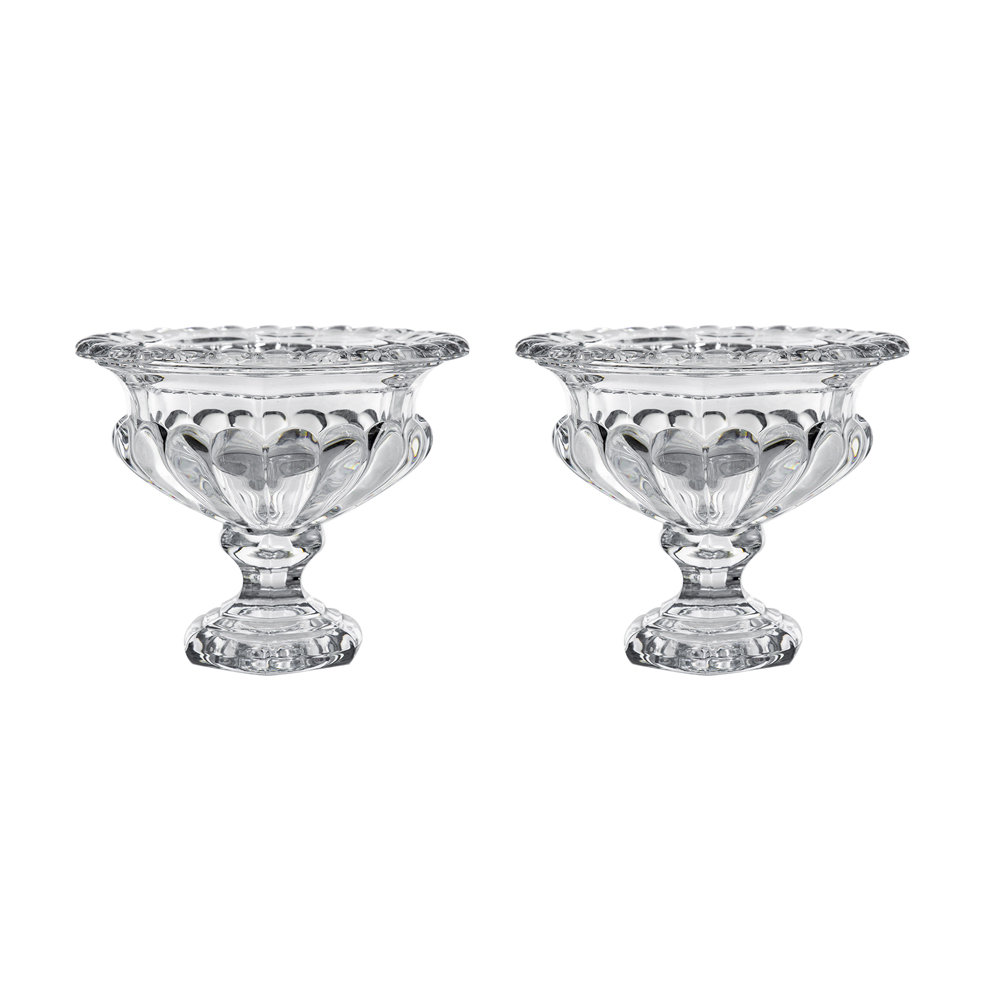Fleur De Lis Living Set of 2 Display Bowl | Wayfair