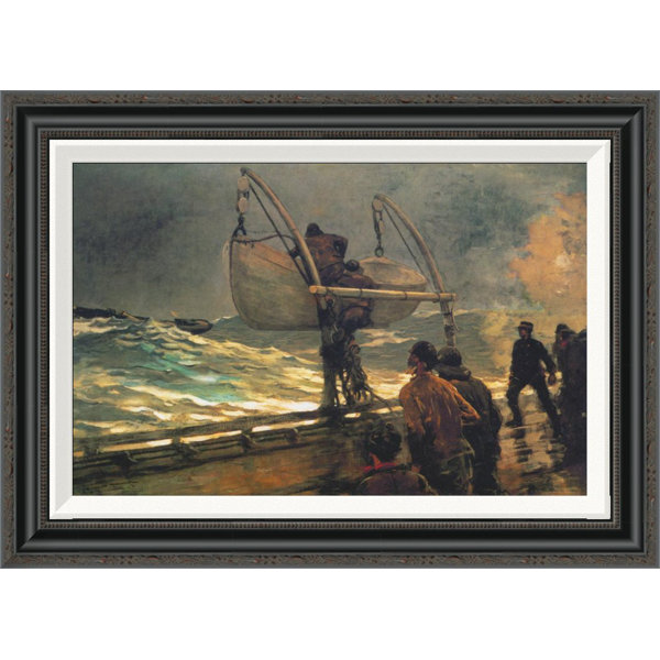 Vault W Artwork " The Signal Of Distress " by Winslow Homer | Wayfair